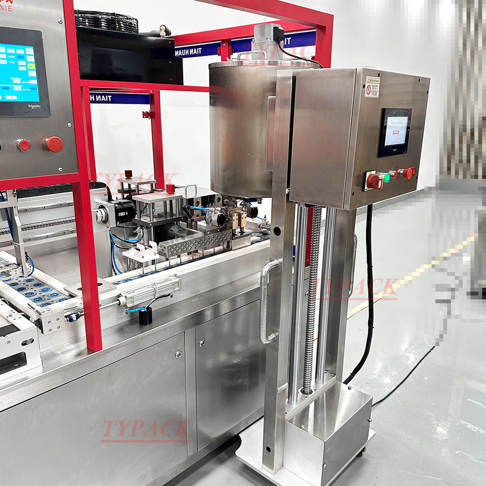 Fully Automatic Silicone Lipstick Filling Machine With Filling Freezing ...