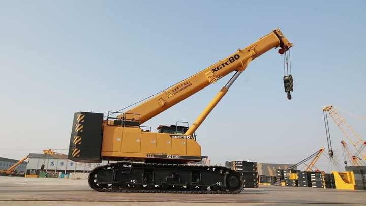 Top Brand New XGTC80 199 kw Non-road National Four Telescopic Boom ...