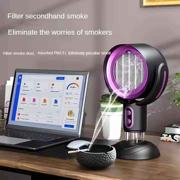 110v 220v Desktop Exhaust Hood Domestic Hot Pot Smoking Machine ...