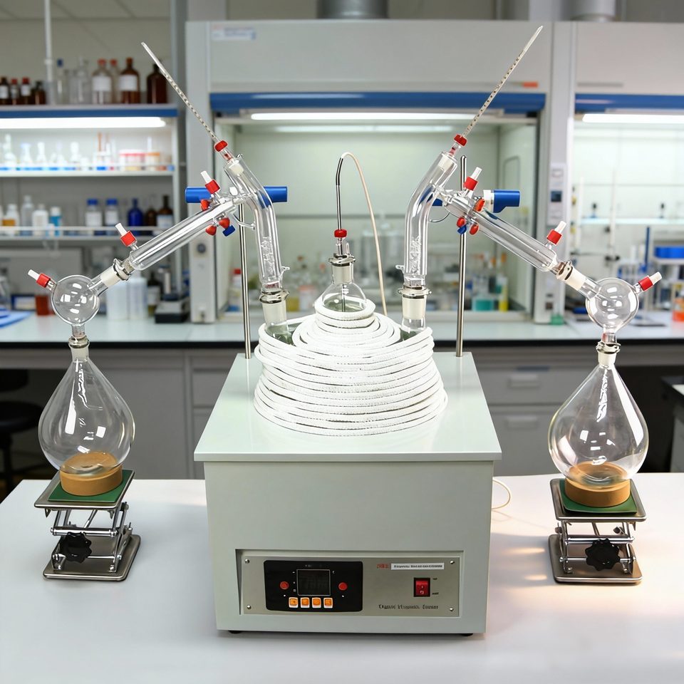 Laboratory Glassware Distillation Apparatus High Efficiency Short Path ...