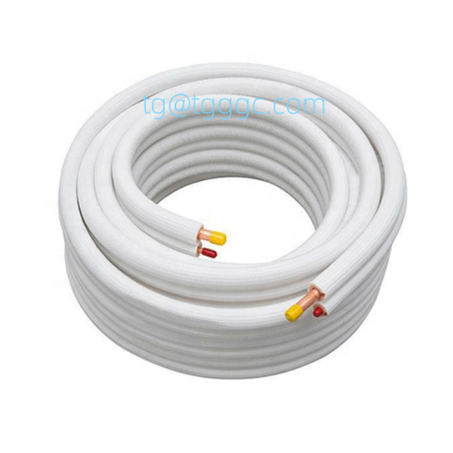 ACR Pancake Coil Copper Pipe Line Set Insulated and Welded Processing ...