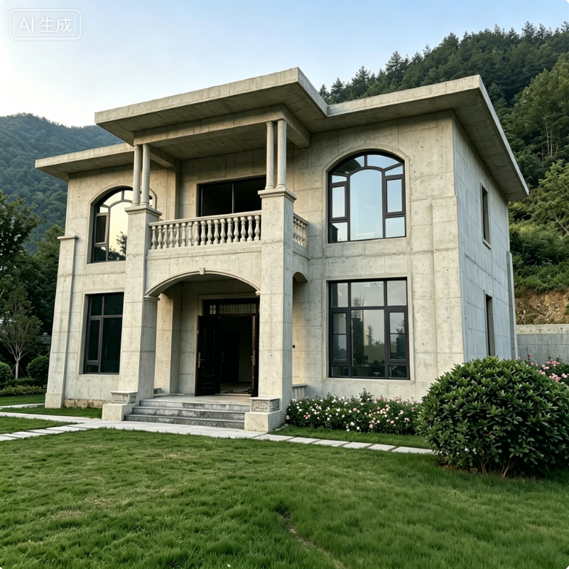 2026 Modern Precast Concrete House Modular Prefab Villa Customizable ...
