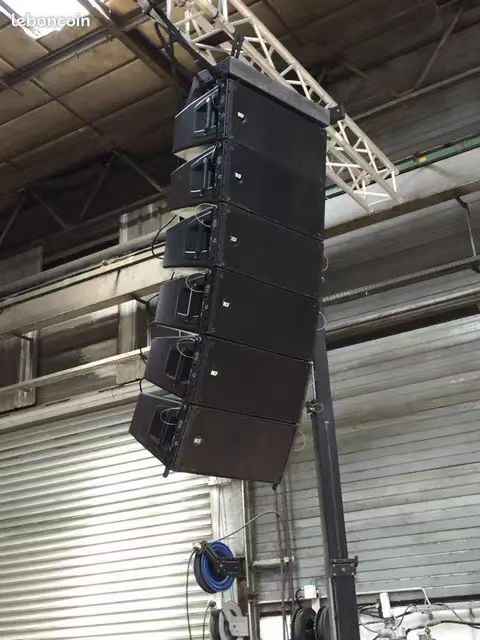 RCF HDL 10-A Double 8 Inch Active Line Array Speaker With Plastic Box ...