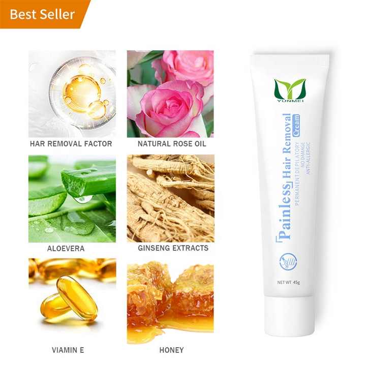 DETVFO Hair Removal Cream - Instant & Skincare Solution