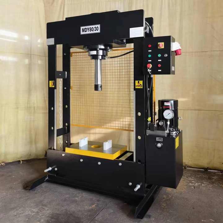 80 Ton Hydraulic Press Machine - High Safety & Pressure