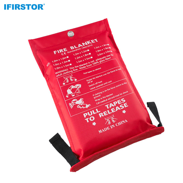 Custom Silicone Coated Fire Resistance Protection Blanket Survival ...