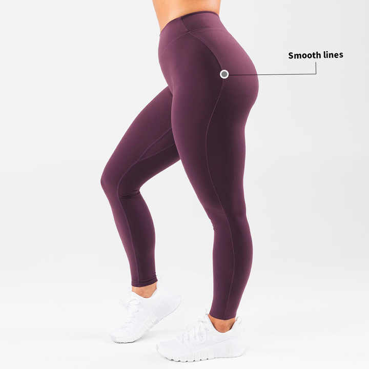 Custom Yoga Pants Sample Nylon Gym Clothings V Shape Hips Butt Lifting ...