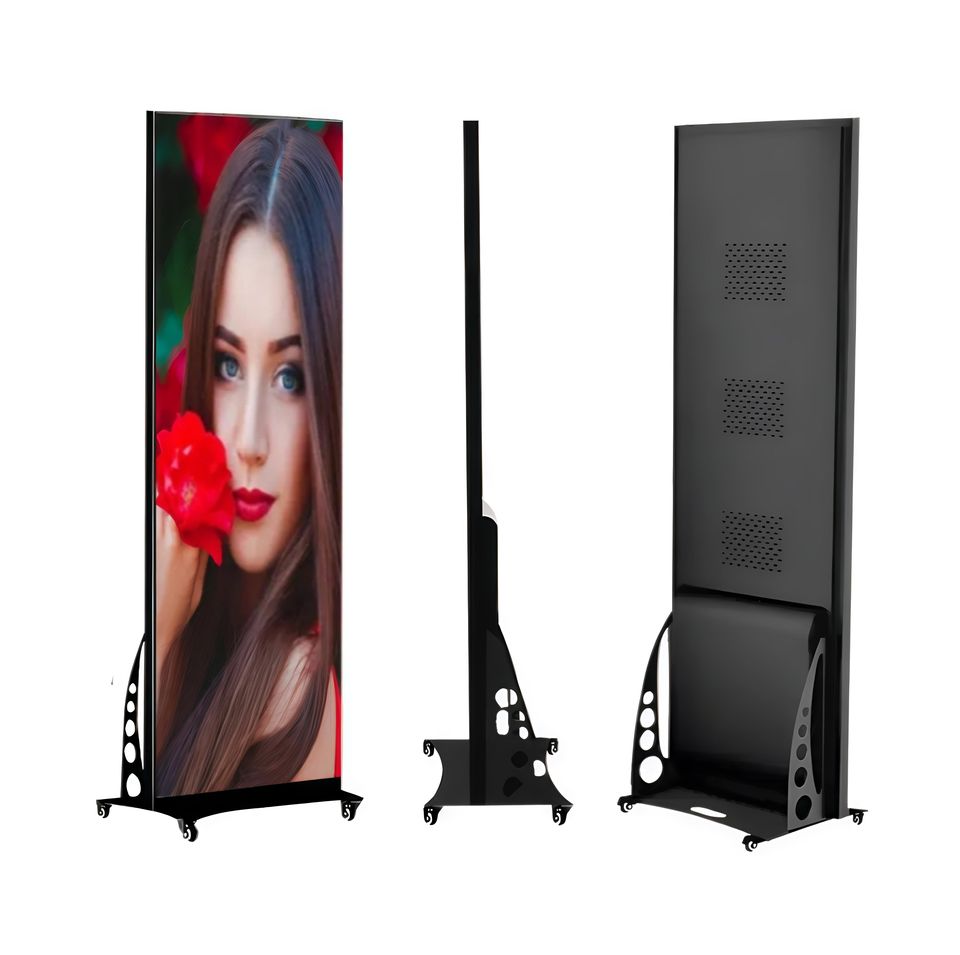 Portable P1.8 P2.5 Folding Poster LED Display IP65 Rating Foldable LED ...