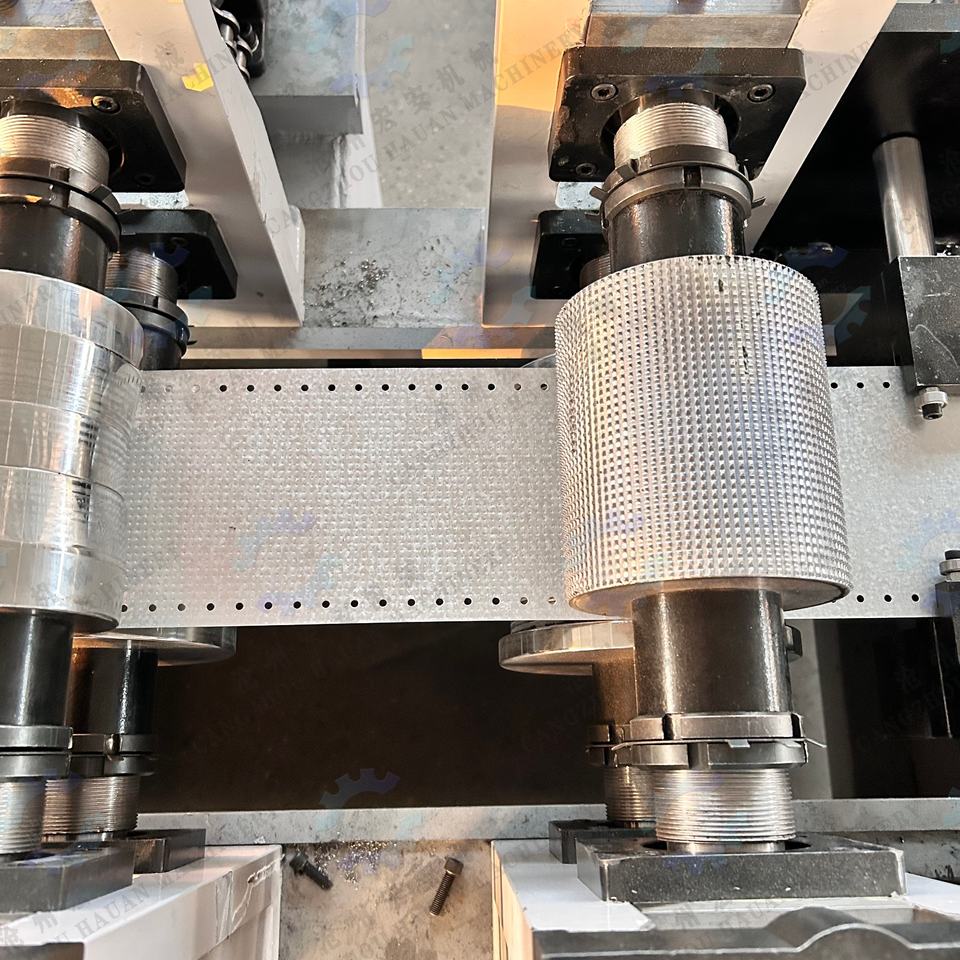 HANAU Fully Automatic Punching Omega Archway Production Line with PLC ...