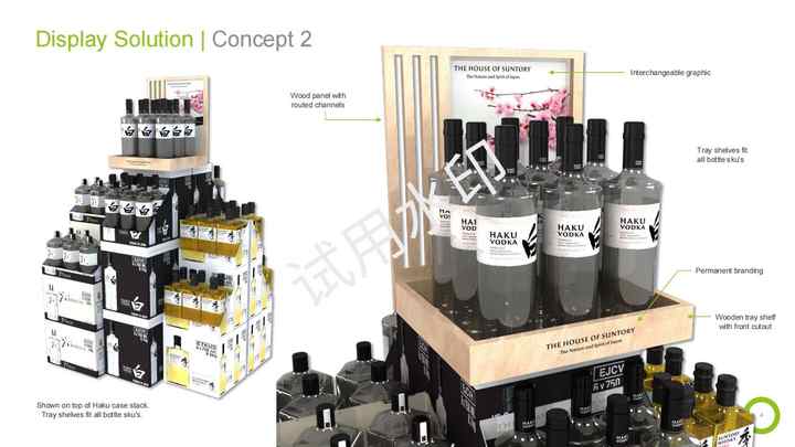 Supermarket Full Stackable Pallet Wine Bottle Supermarket Cardboard ...
