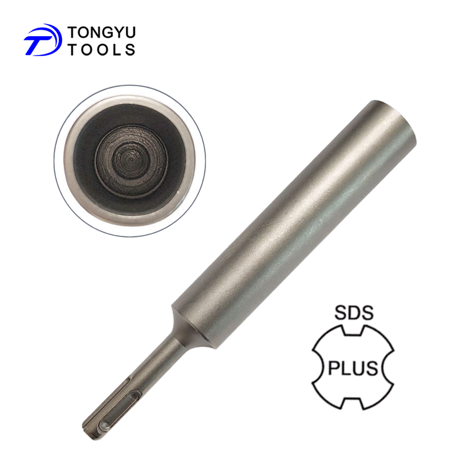 SDS Plus Ground Rod Driver Bit for 5/8" & 3/4" Earth Stake - Heavy Duty ...
