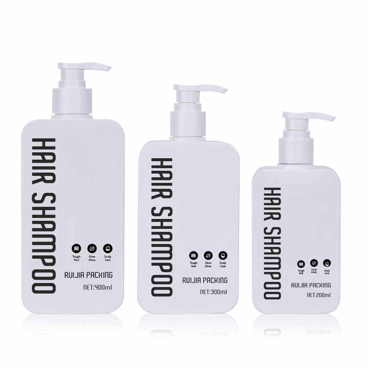 Custom Logo PETG Shampoo Bottles - High Quality & Popular