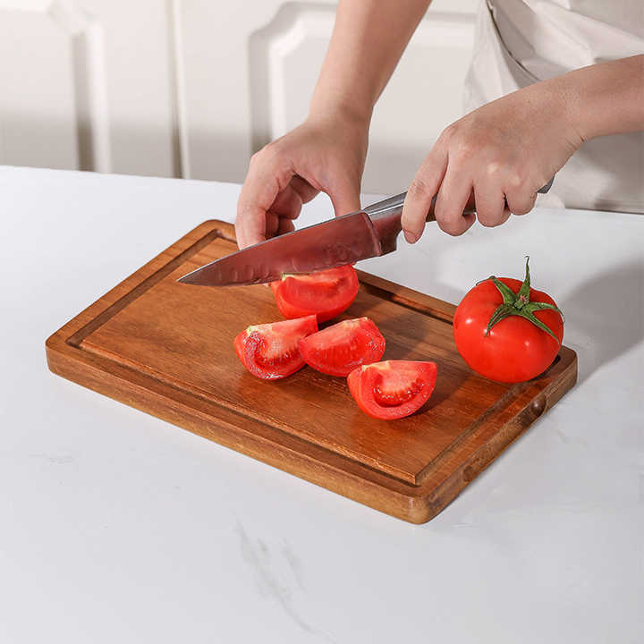 New Innovative Products 2025 Rectangle Shape Acacia Wood Easy to Clean ...