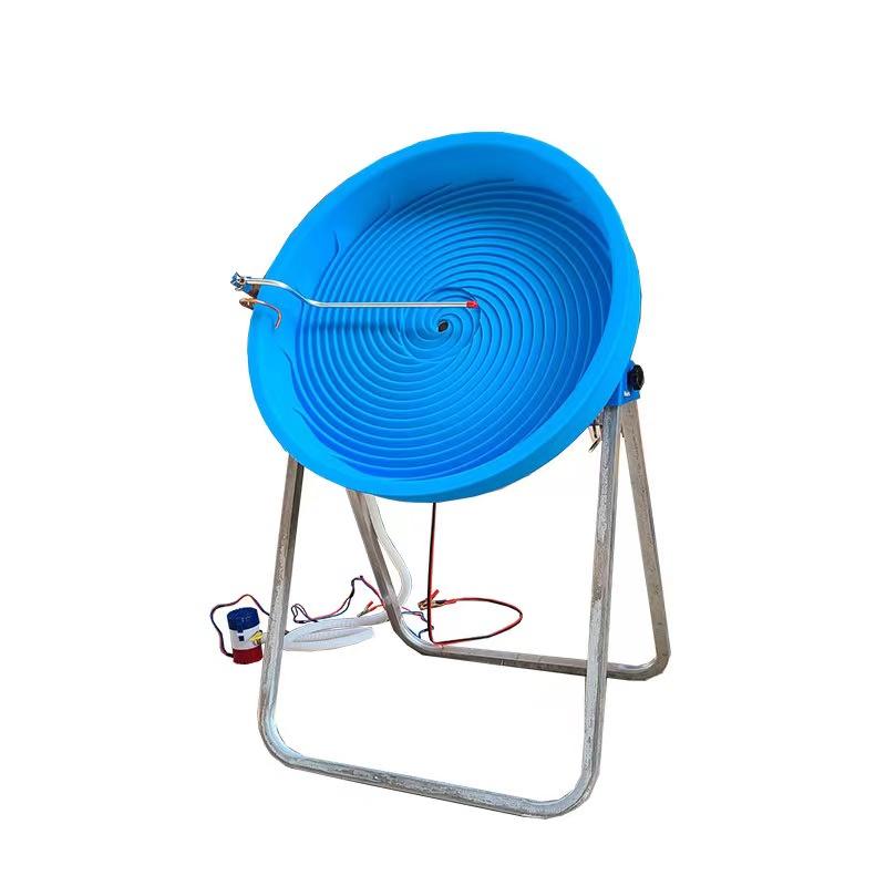 Small Useful Automatic Turbo Gold Panning Gold Mines Spiral Wheel for ...