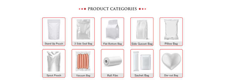 Custom Printed Back Sealed Snack Bag for Chips Plastic Packaging Bags