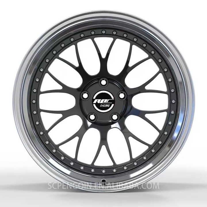 2 Piece Wheels Deep Lip Beadlock Concave Dish Alloy Wheels