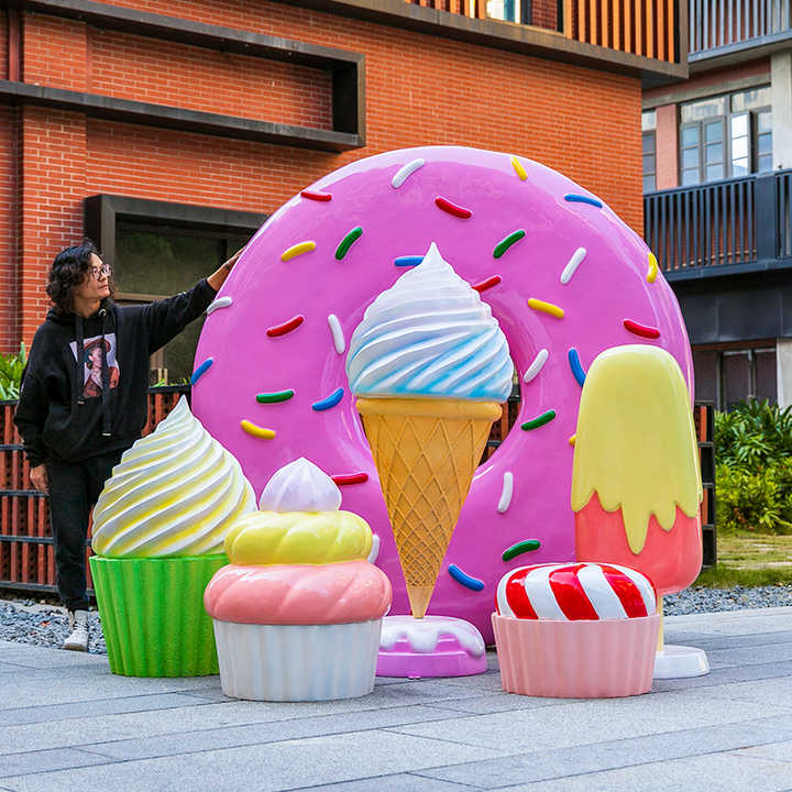 Giant Artificial Candy Sculptures for Event Party Props