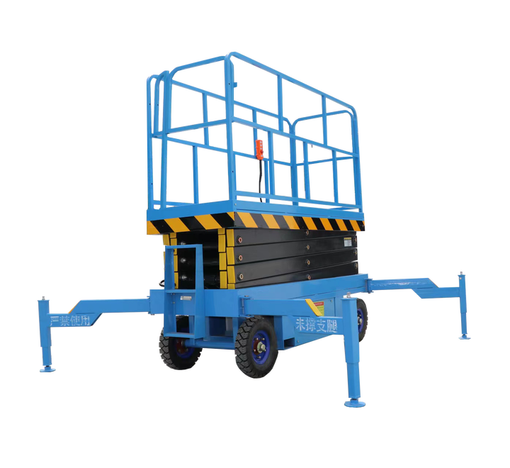 High Strength Non-Slip Scissor-Lift Platforms Low Noise Core Engine ...