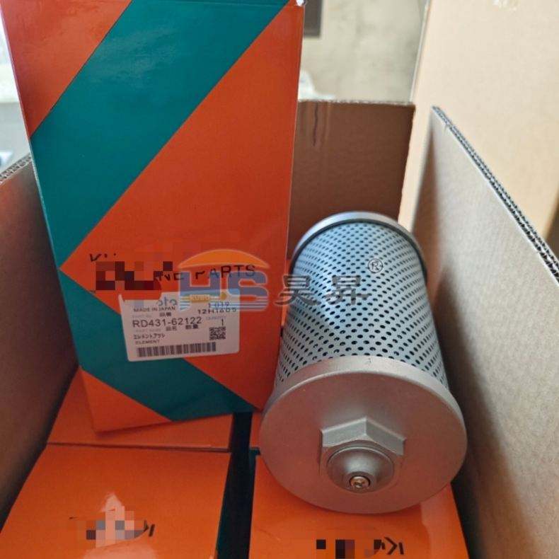 Excavator Filter element Excavator Hydraulic Return Oil Filter Supply ...