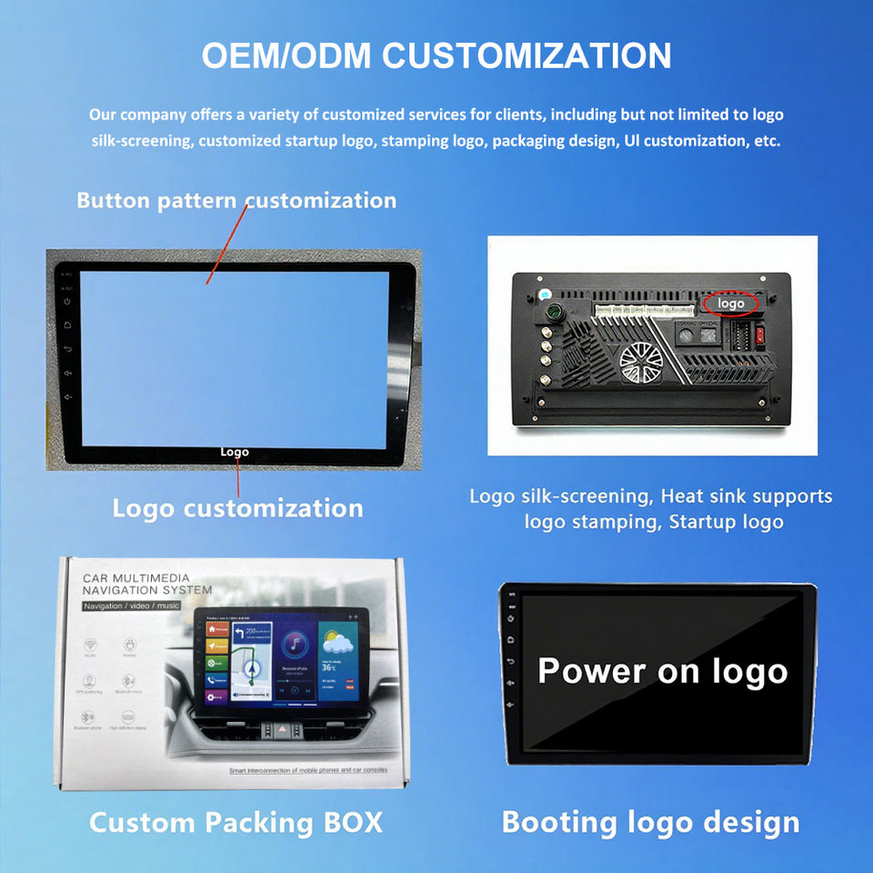 9-Inch Portable Monitor with Backup Camera GPS & DSP Functions Android ...