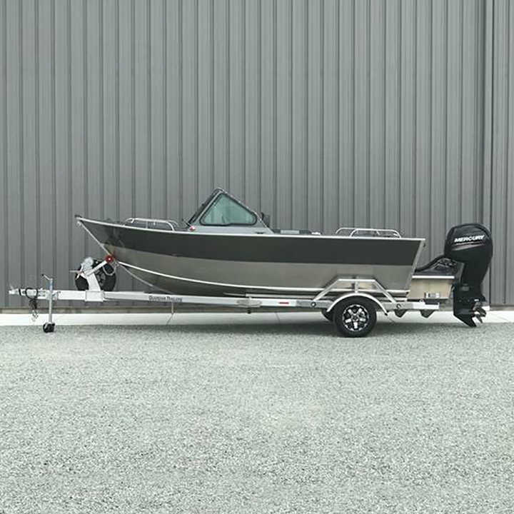 18 Ft Aluminum Rib Sport Electric Jet Propulsion Landing Craft Boat New ...