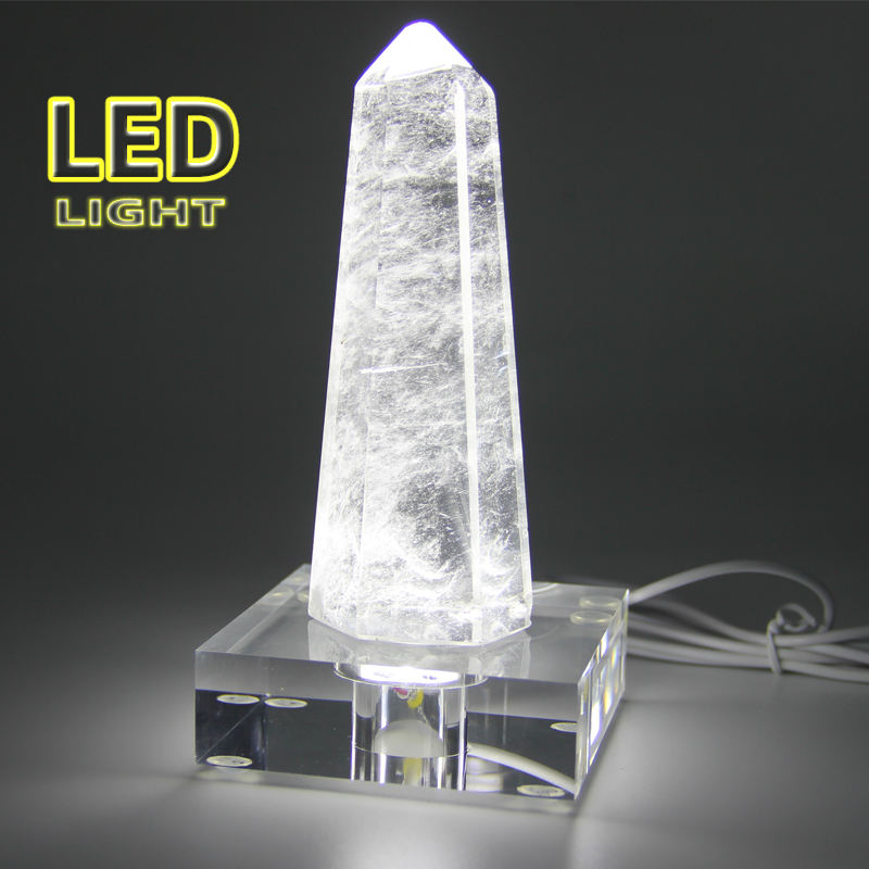 Customizable 6x6 LED Light Stand - Acrylic Display Solution