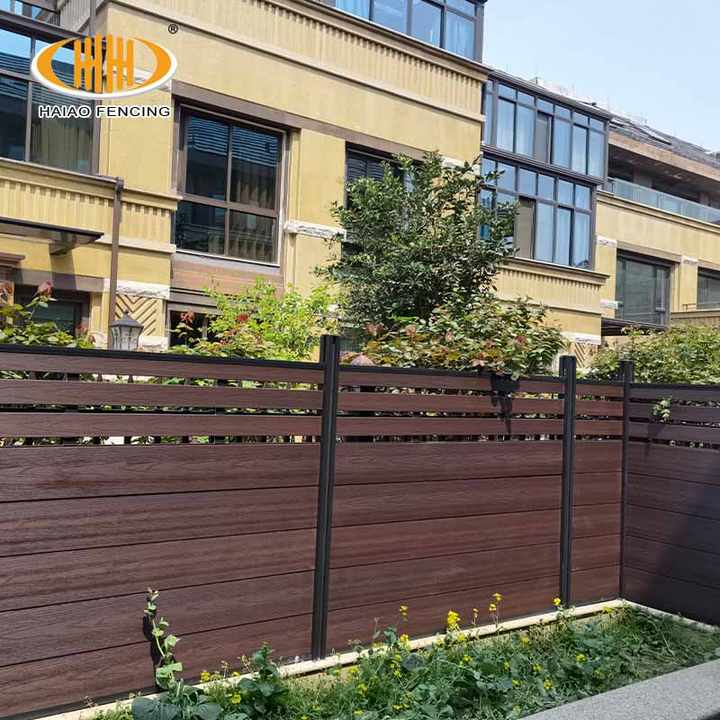 Durable WPC Fence Panels - Perfect for Garden & Security