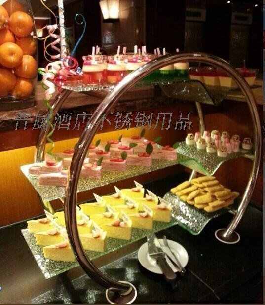 Wedding Buffet Stand - 3 Tier Food Display for Cakes & Desserts