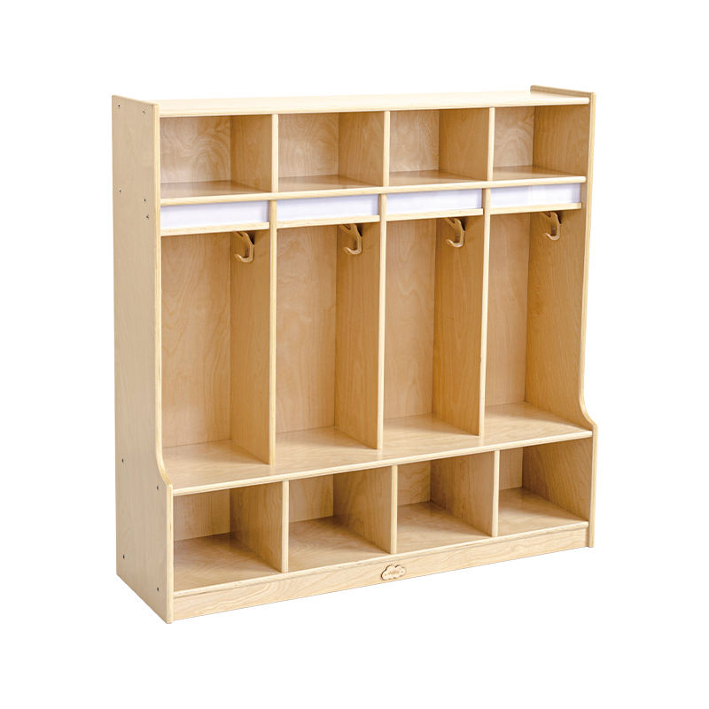 JOOYES Modern Kid Wooden Cubbies Locker Furniture Children School Bag ...