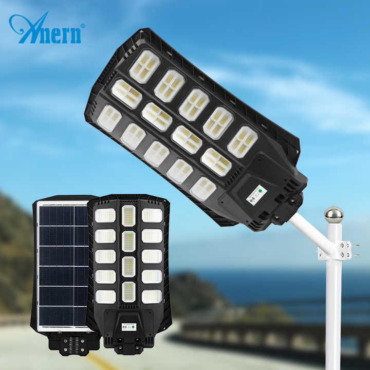 Anern 5000 Lumen LED Flood Light - Efficient Solar Street Light