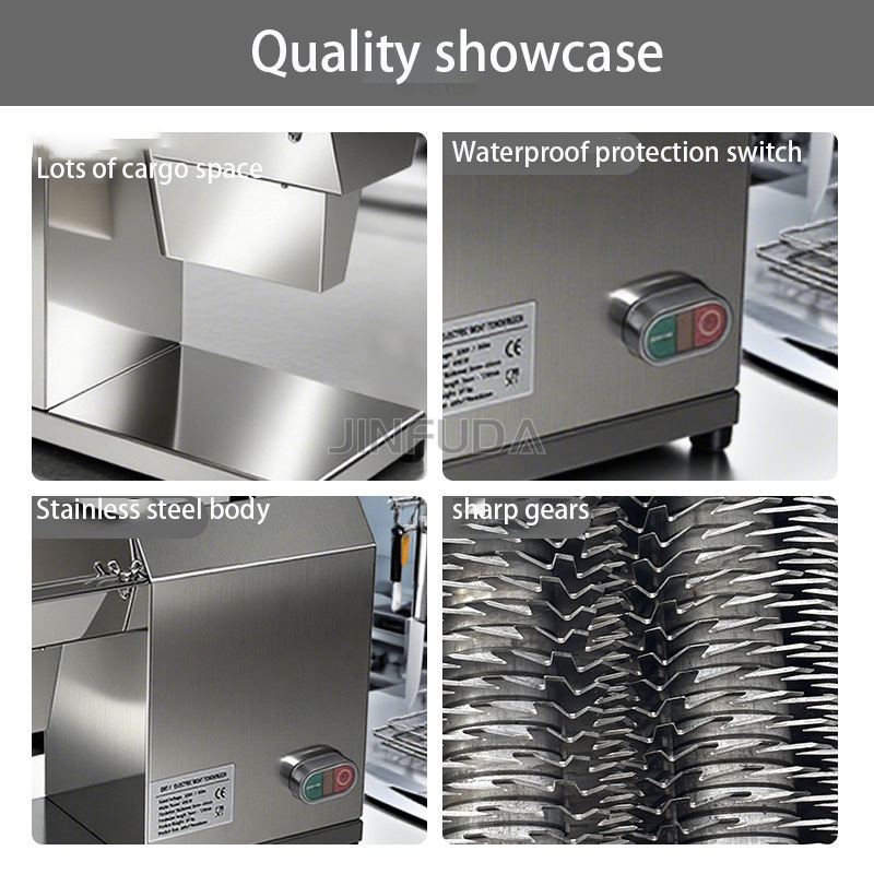Automatic Small Commercial Meat Tenderizer Machine for Steak Pork Chop ...