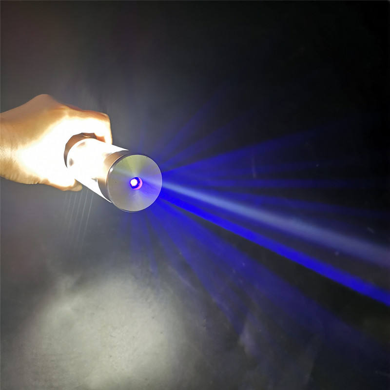 Modern Rechargeable LED Strobe Hand Green Red Blue Laser Light Aluminum ...