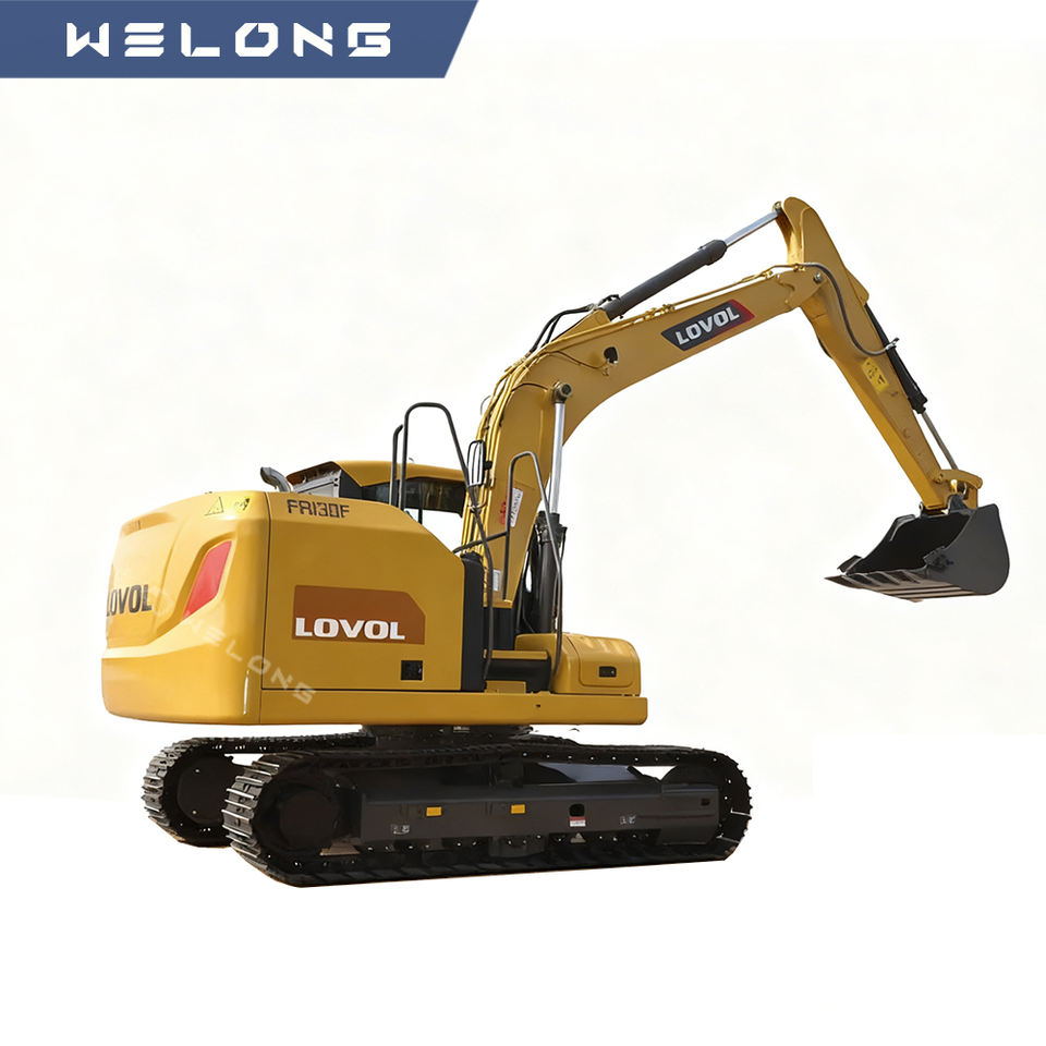 New Model LOVOL FR130F 13 Ton Crawler Excavator Weichai Engine 1 Year ...