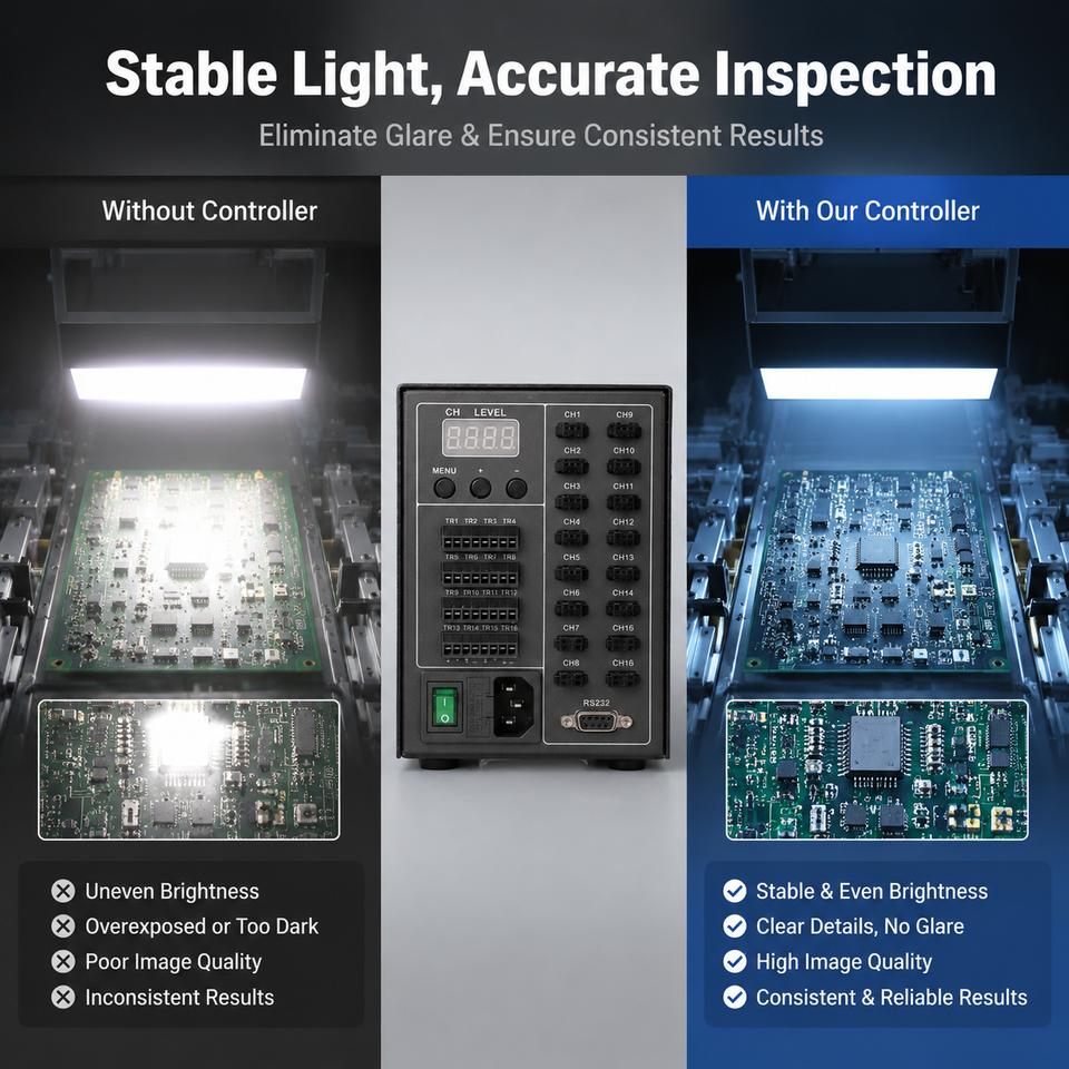 16CH Machine Vision Special Digital Led Dimmer High Precision ...