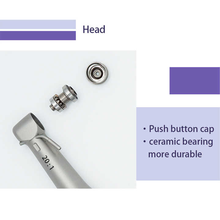 Implant Handpiece Cartridge Ceramic Bearing Stainless Steel Spare Parts ...