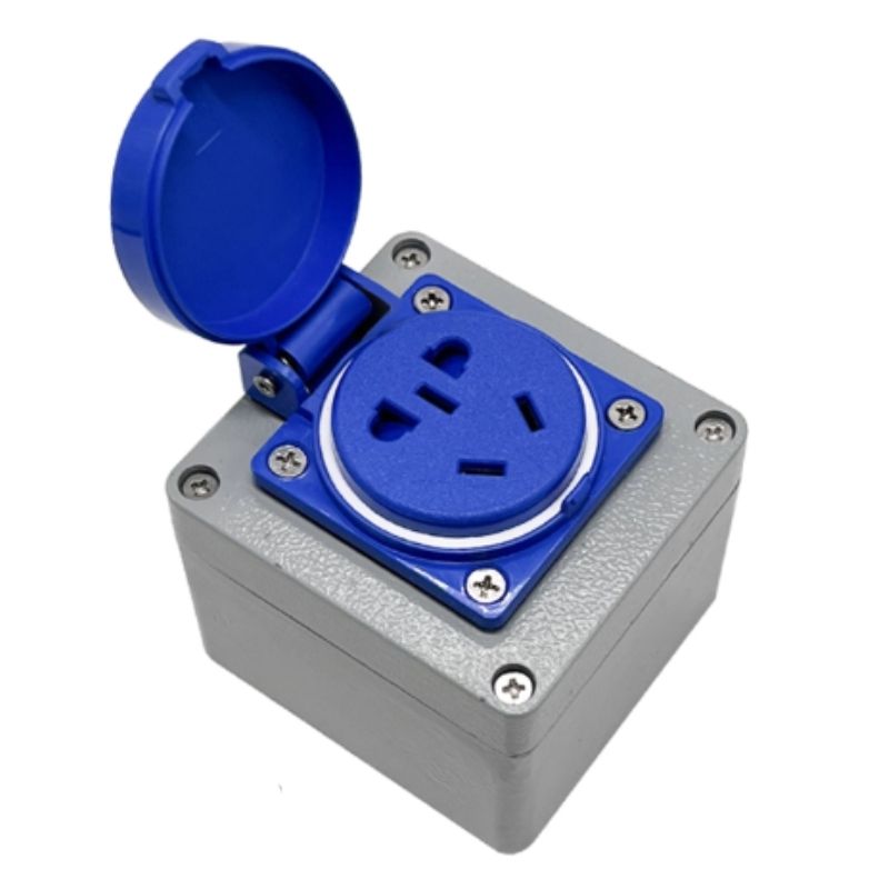 Multi-Standard Waterproof Socket - 10A/16A 3/5 Pin for Harsh ...