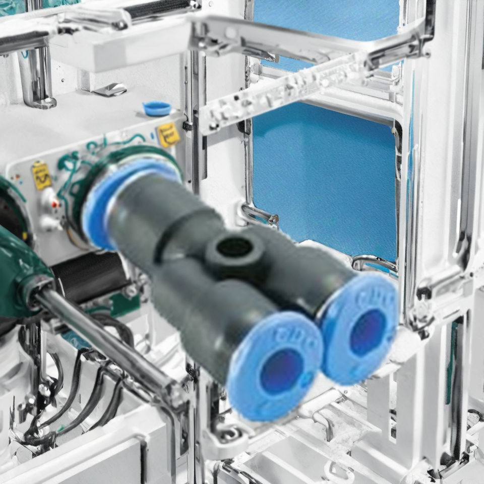 XDX PW-C QSM Series 24V Dedicated Push-in Y-Connector Industrial ...