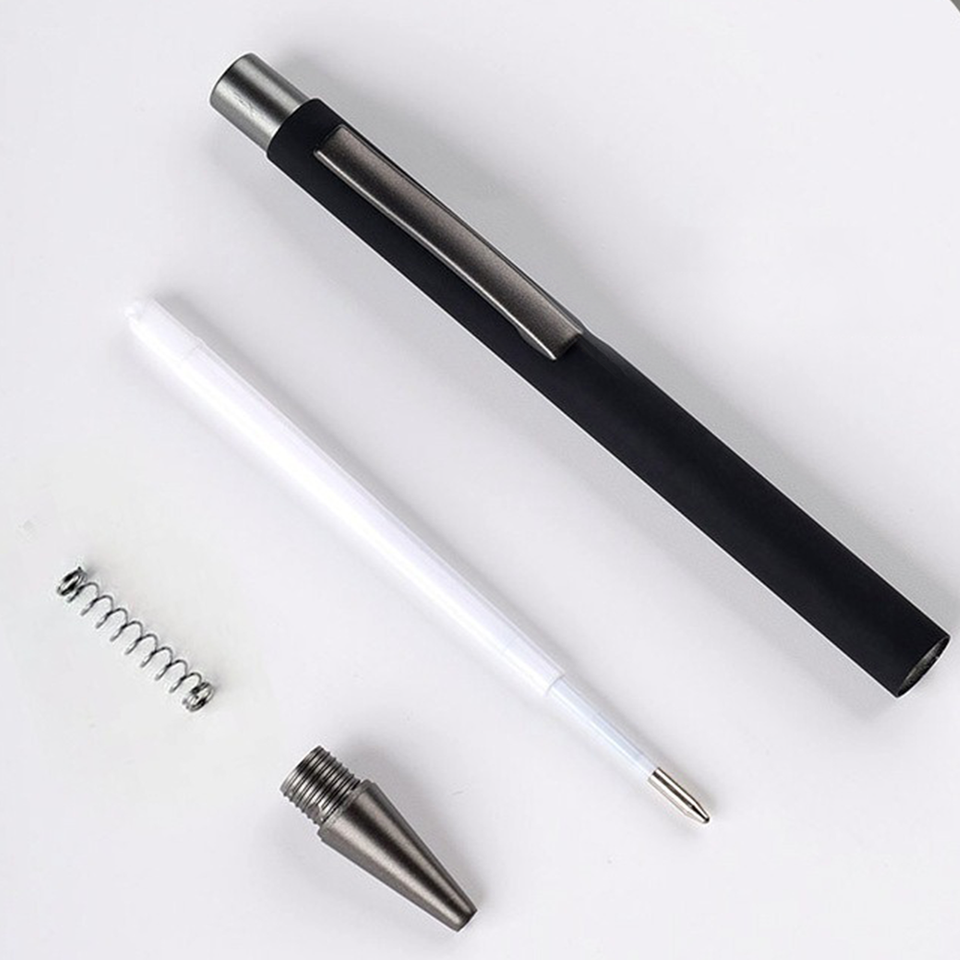 Wholesale Custom Logo Ballpoint Pen 1.0mm Business Luxury Grey ...