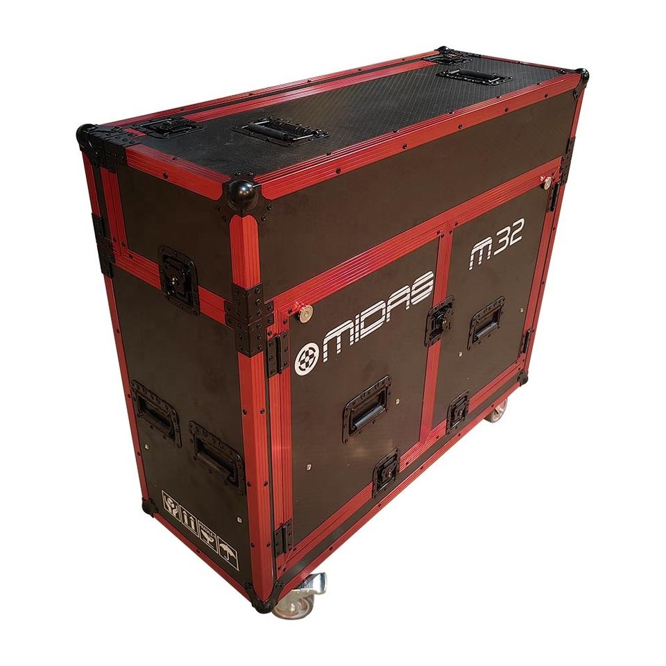 Customized Midas M32 Flight Case - Hydraulic Version