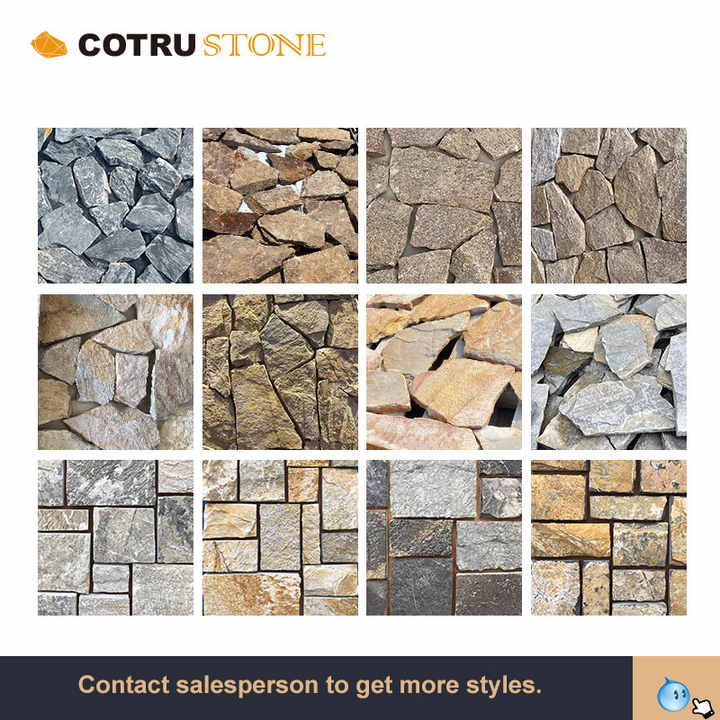 Light Grey Culture Stone Wall Cladding Panels for Exterior & Fireplace ...