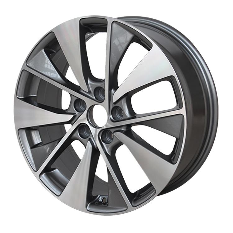 Auto Parts 17 Inch Aluminum Alloy New Car Rims 5*114.3 Gunmetal Color ...