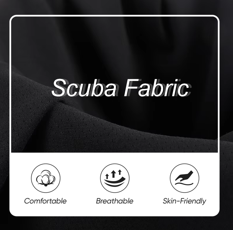 OEM Soft Stretch Knitted Rayon15% Polyester80% Spandex5% Scuba Fabric ...