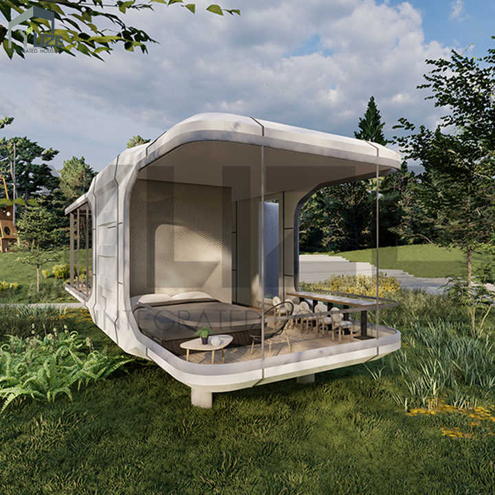 Panel sándwich de diseño de lujo Modular 2 dormitorios Resort Vessel ...