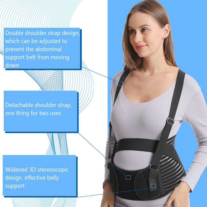 Medical Adjustable Cotton Care Pregnancy 3 in 1 Support Belt for Back ...