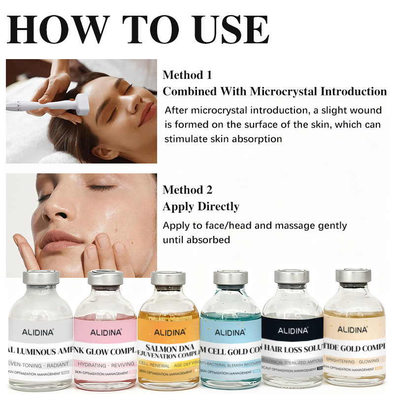 SKIN BOOSTER PDRN Salmon DNA & Pink Glow Stemcell Serum Rejuvenating Solution Intense Glow ...