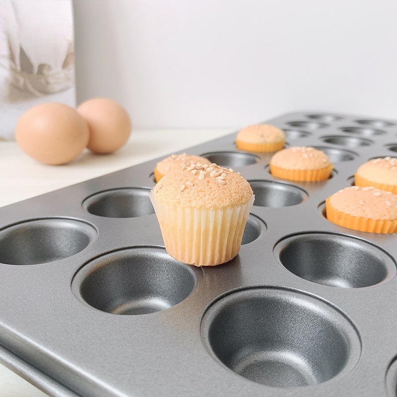 Professional Kitchen Supplies Nonstick Heatproof Carbon Steel Muffin ...