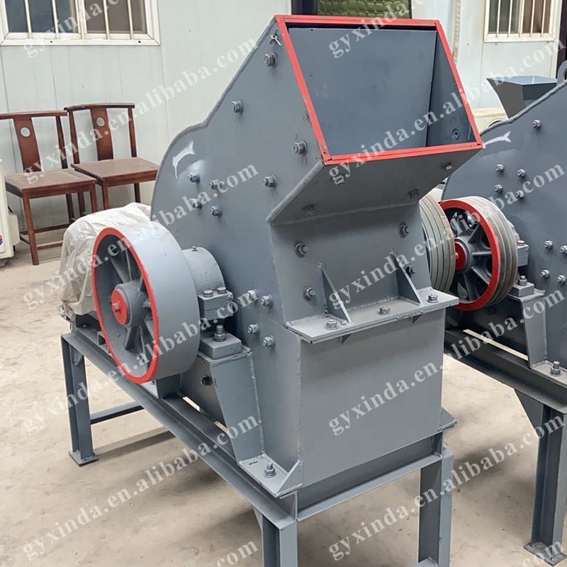 Diesel Engine Hammer Mill Crusher Mini Mobile Gold Ore Rock Stone ...