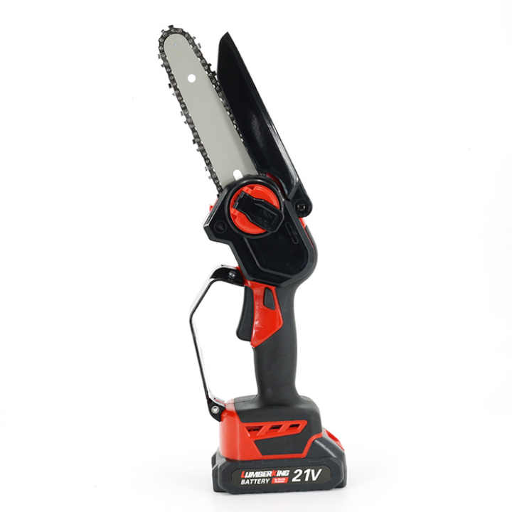 High Power Brushless Rechargeable Lithium Cordless 6 Inch Mini Chainsaw ...