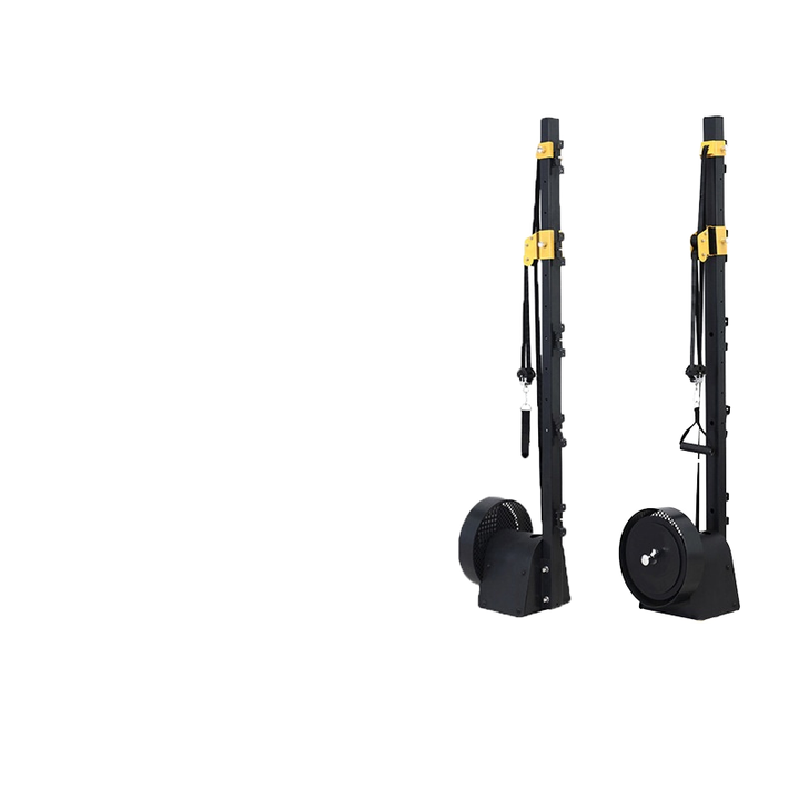 High-Low Pull Vertical Flywheel Resistance Trainer Steel Centrifuge ...