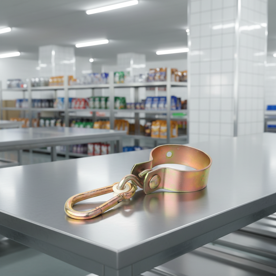 Galvanized Carbon Steel Pipe Clamp Swivel Hook Hardware for Rigging ...